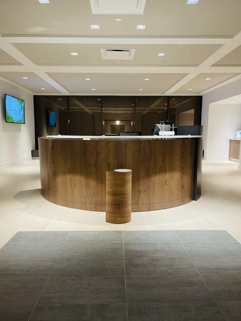 Reception Desk - Interior Design Solutions